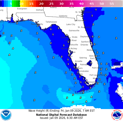 NOAA Graphical Forecast for Florida